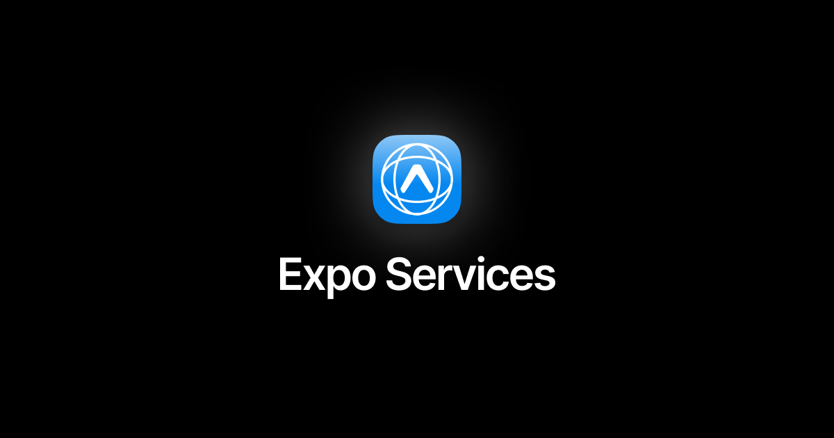 Expo Application Services (EAS)